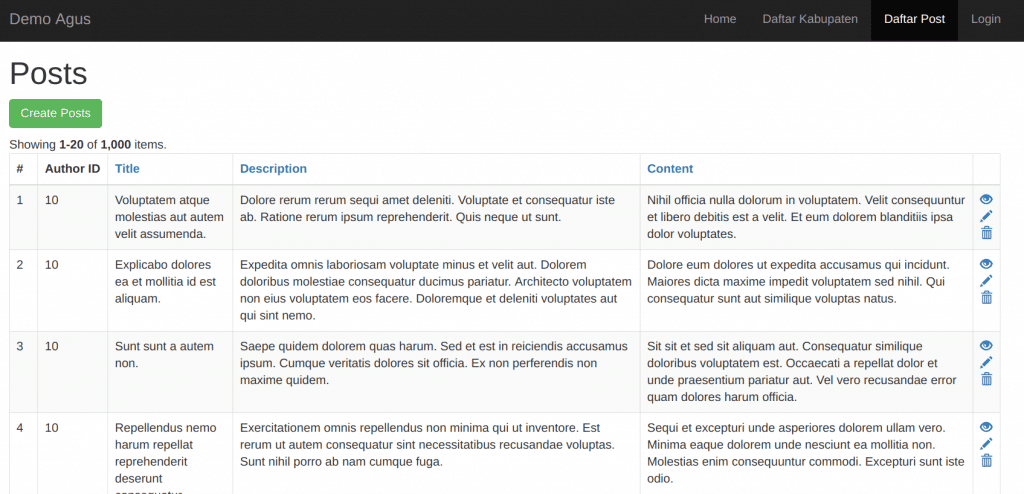 Mudahnya Membuat Sorting Tabel Gridview Pada Framework Yii2 - Mr Agus