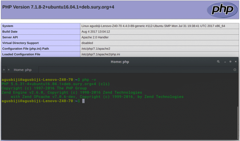 Mengganti Versi Php Cli Di Ubuntu Mr Agus 